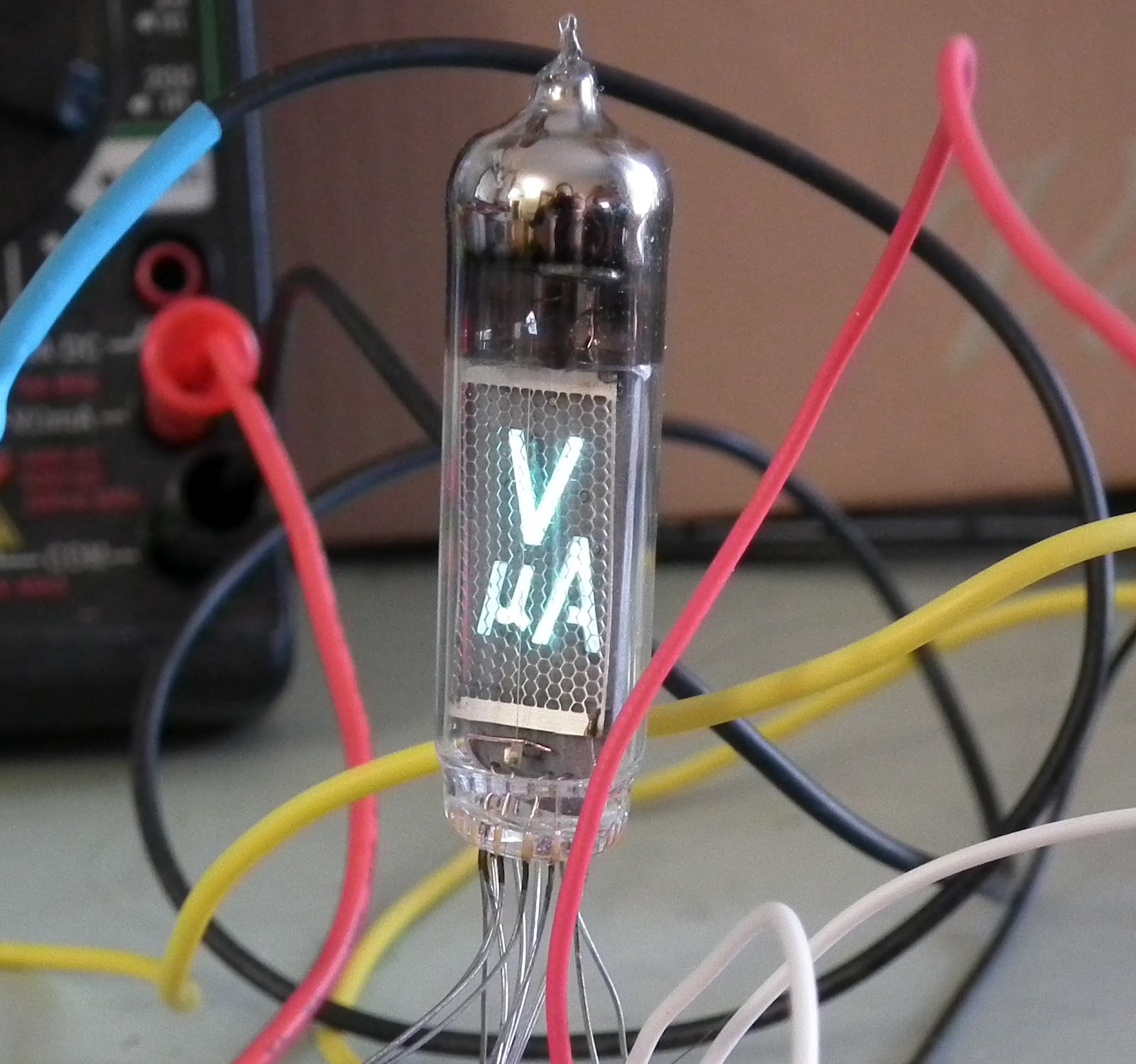 Made of straw: Vacuum Fluorescent Display