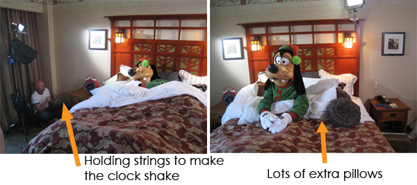 Look at the Birdie and Smile: Behind the Sets: Goofy goes on Vacation