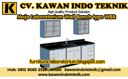 Meja Laboratorium Wall Bench - CV KAWAN INDO TEKNIK