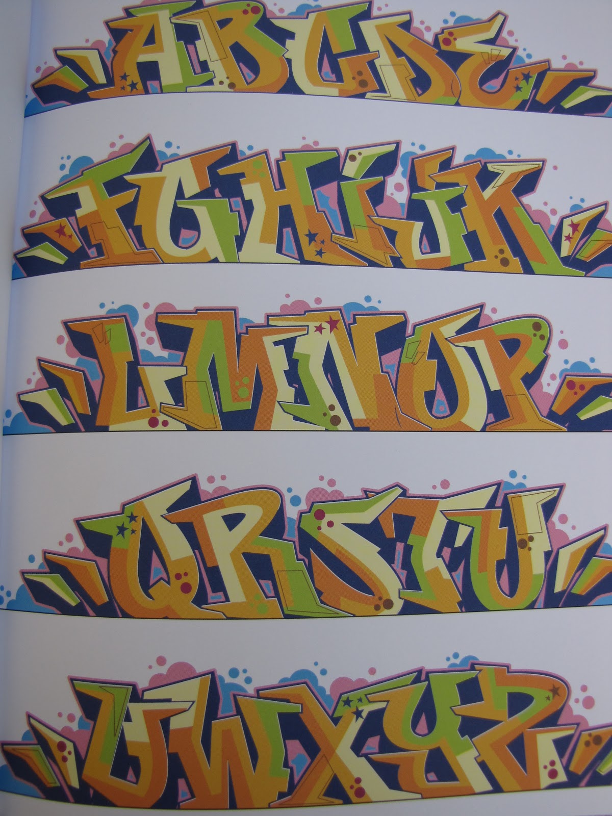 Lillabilly: More Street Art - "Street Fonts" by Claudia Walde