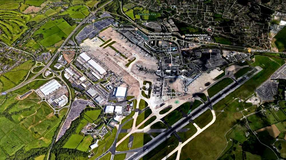History of Manchester Airport