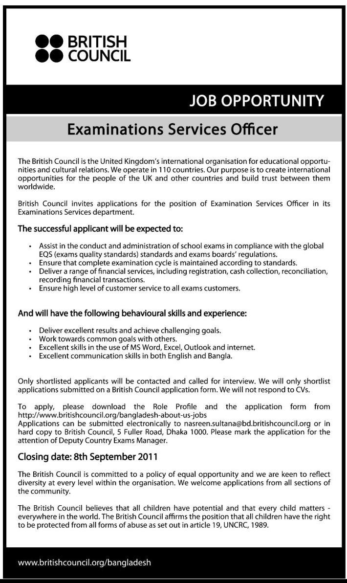Jobs In British Council By 8 9 2011 Bangla Jobs jobs-in-british-council-by-8-9-2011-bangla-jobs