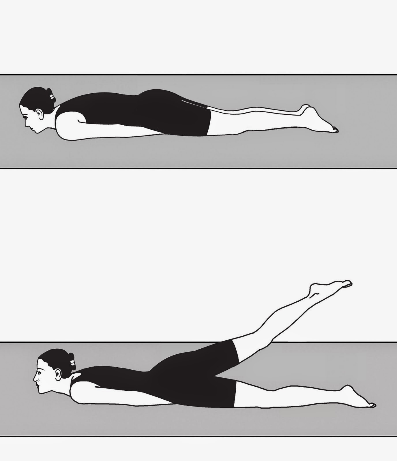 Health Benefits: Shalabhasan Half (locust pose)