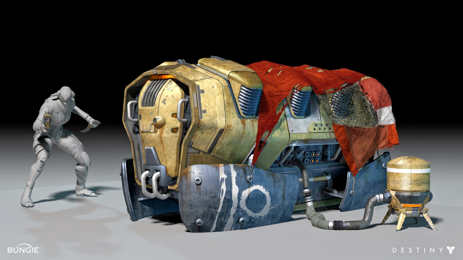 dorje: Destiny: Fallen Props