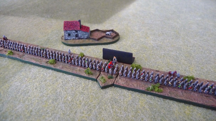 Analogue Hobbies: Proof of Concept - 3mm ACW Regiments at 1:1 Scale