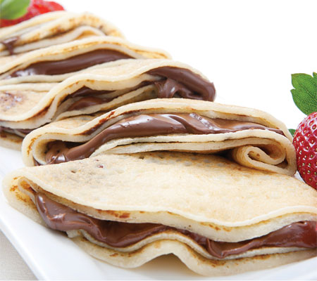 Chocolate Filled Crepes recipe -Taste USA