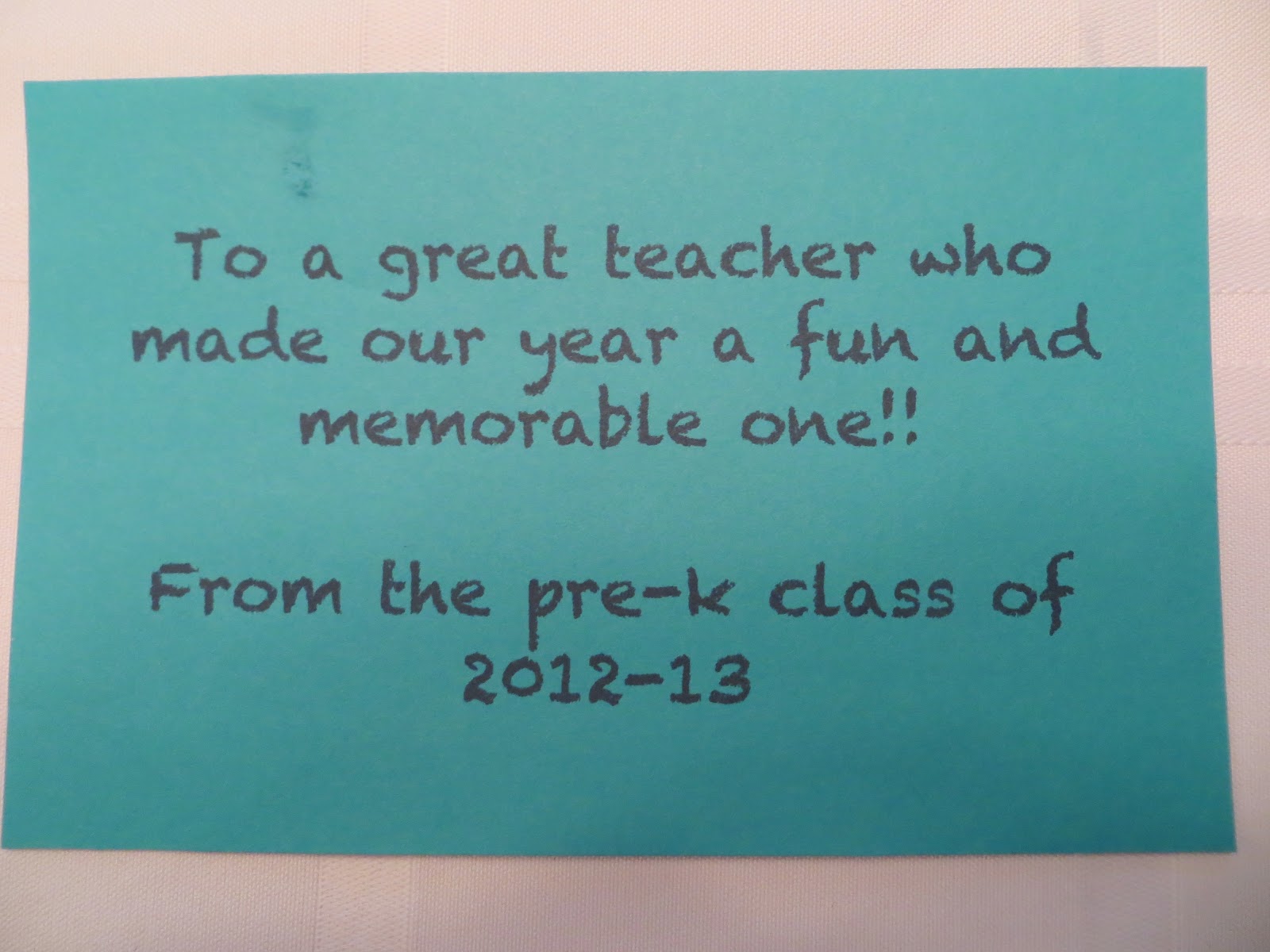 It's Fun 4 Me!: Teacher Gift: Memory Book