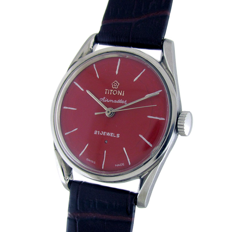 Antique Watches Collection by wristmenwatches: TITONI AIRMASTER WINDING ...