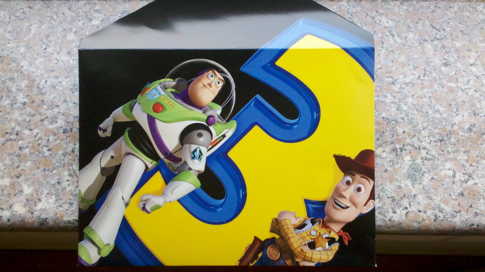 A Card a Day Keeps the Doctor Away: Toy Story 3 envelope