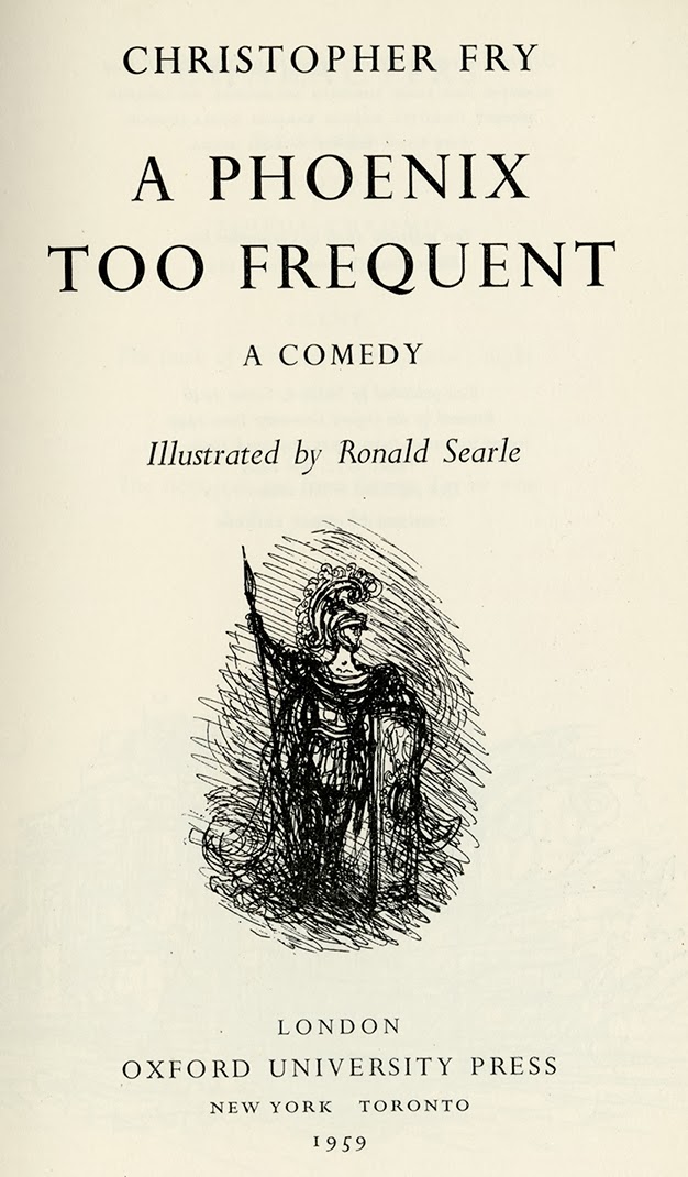 Ronald Searle Tribute: A Phoenix Too Frequent