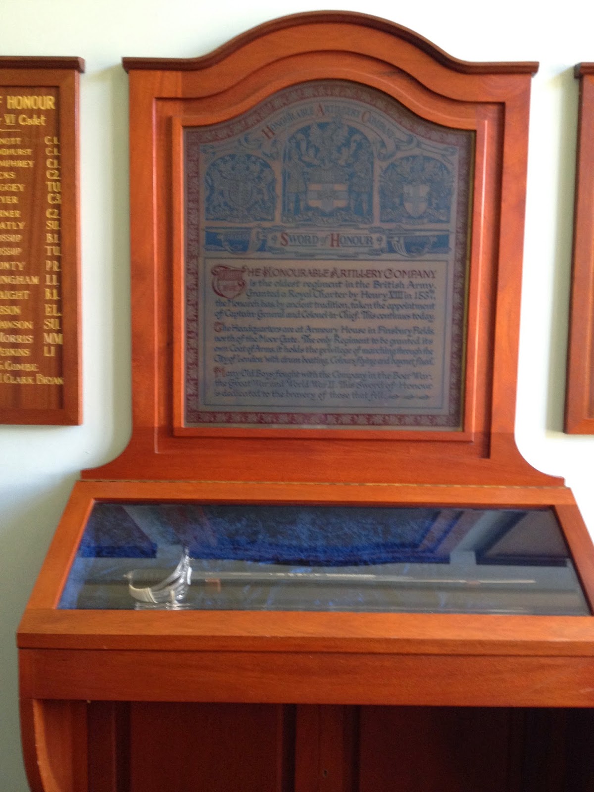 Pen and Ink Calligraphy: Sword of Honour