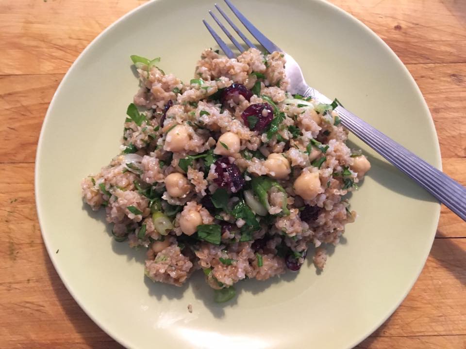 Rockin' the Kitchen: Trying a New Grain- Bulgur Wheat