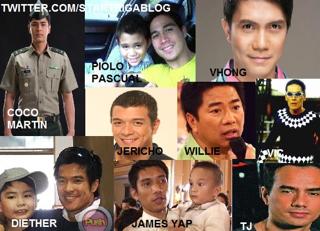 ★STARTRIGA: STARTRIGA PICKS: "TOP 13 PINOY MALE CELEBRITIES WHO ARE A ...