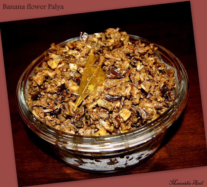 Bhakshya Bhojana: Banana Flower Palya