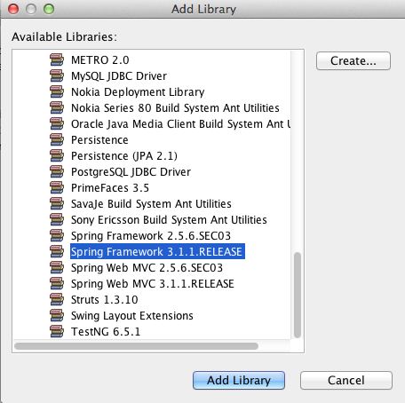 Nostra Technology: Cara Setup Framework Spring di Netbeans