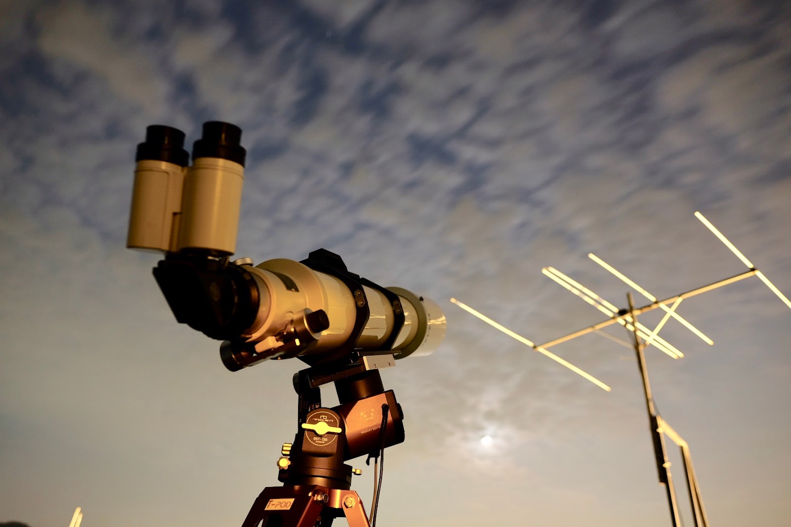 Practice: 諧波式赤道儀體驗 -- 小鋼炮 RST-135