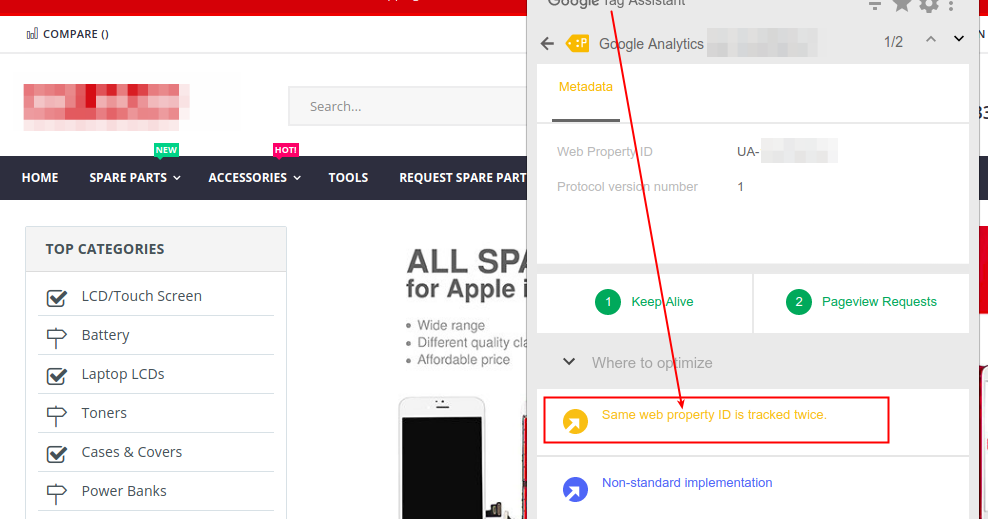 [SOLVED]: Same Web Property ID Is Tracked Twice | Google Tag Manager ...
