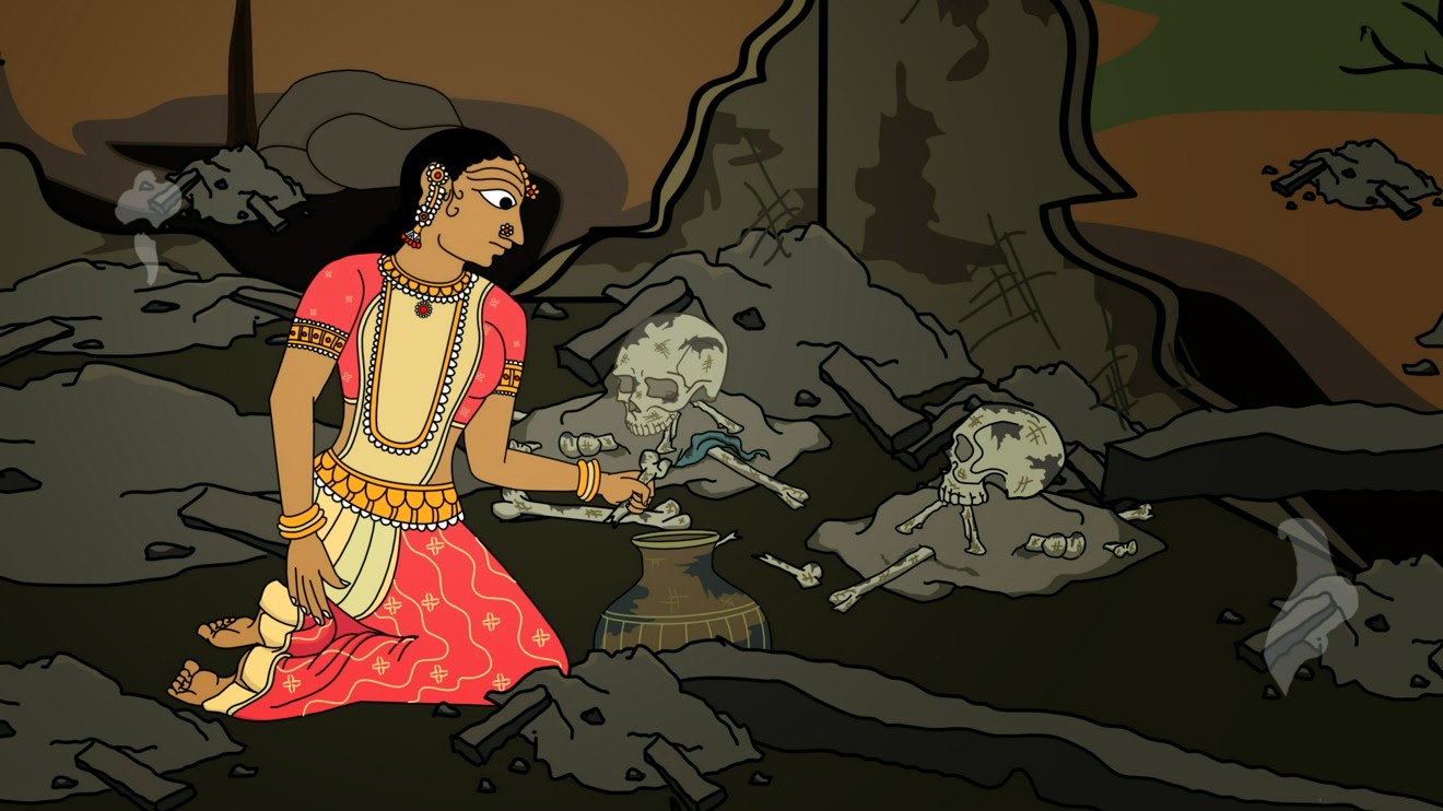 The Legend of Ponnivala: Princess Tangal Part IX: The Funeral At The Palace