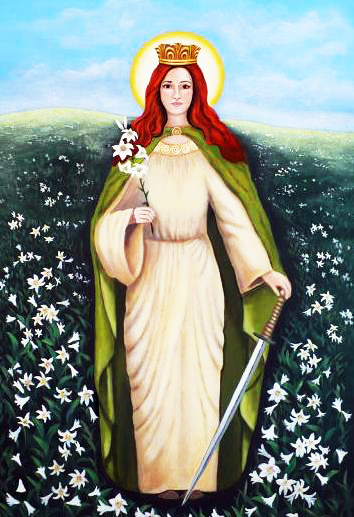 Imitating Christ's Humility: Feast of Saint Dymphna: LILY OF EIRE