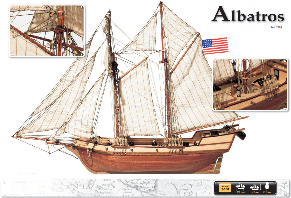Hobbies Ltd Blog: Build an Occre Albatros Schooner Model Ship - Start a ...