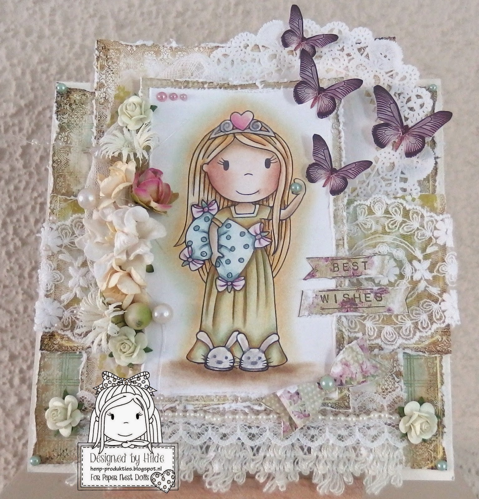 Paper Nest Dolls: Princess Sweet Pea