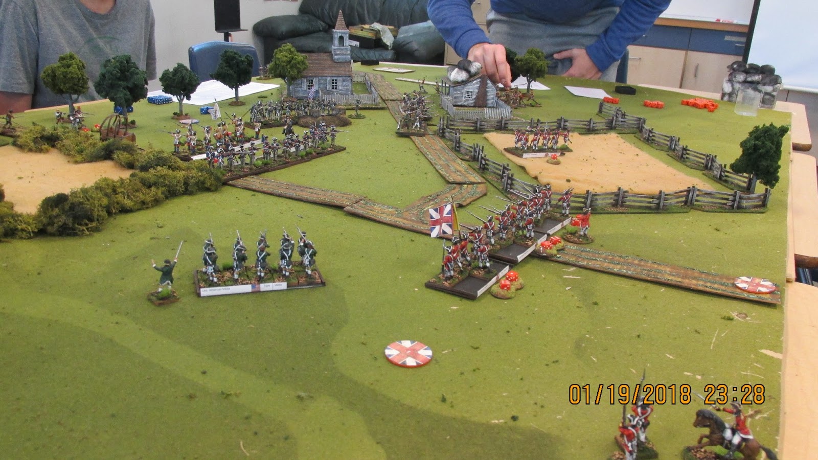Winser's Wargaming Page: Sharp Practice 2 AWI Game