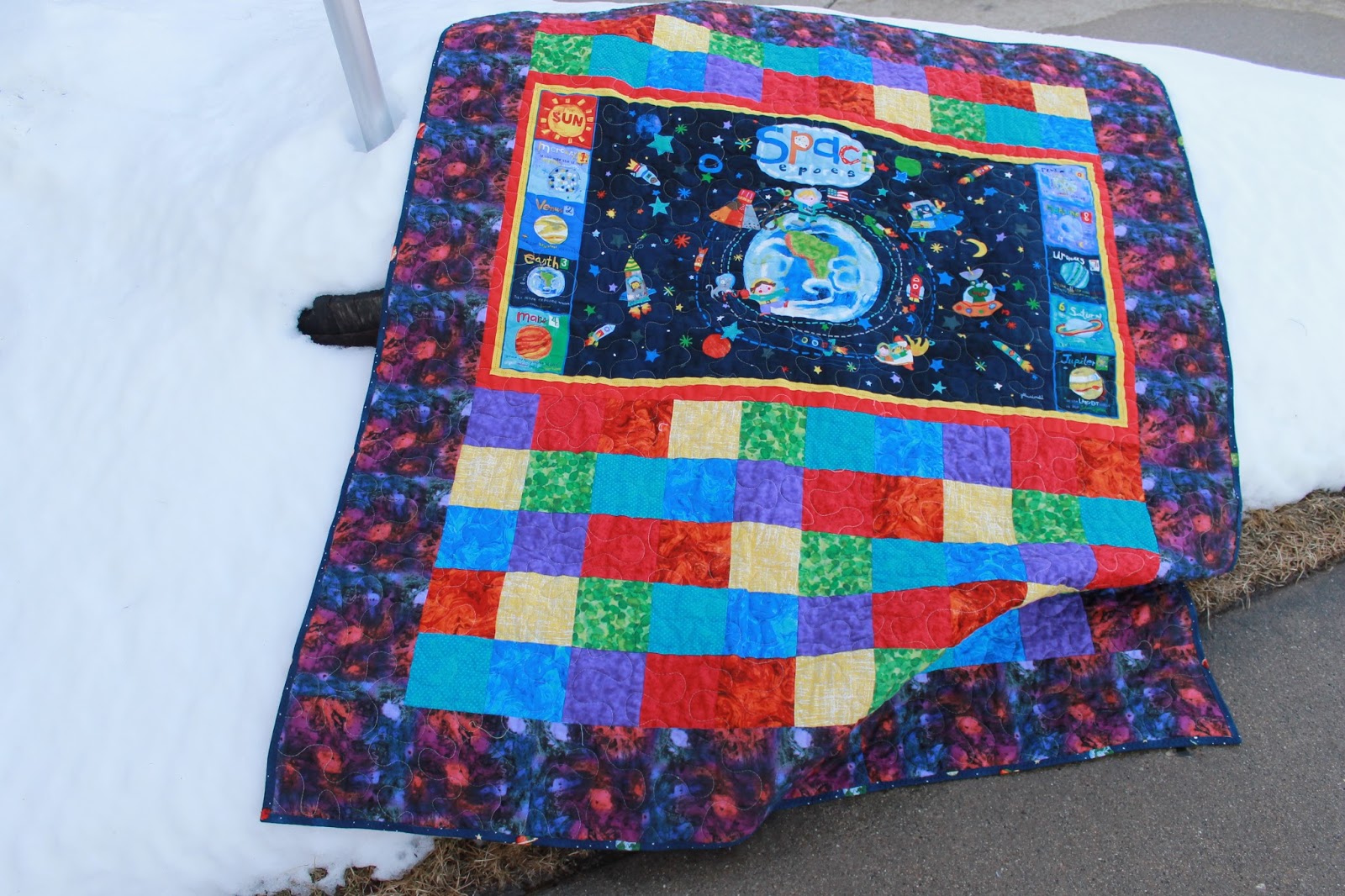 SunShine Sews...: Space Quilt