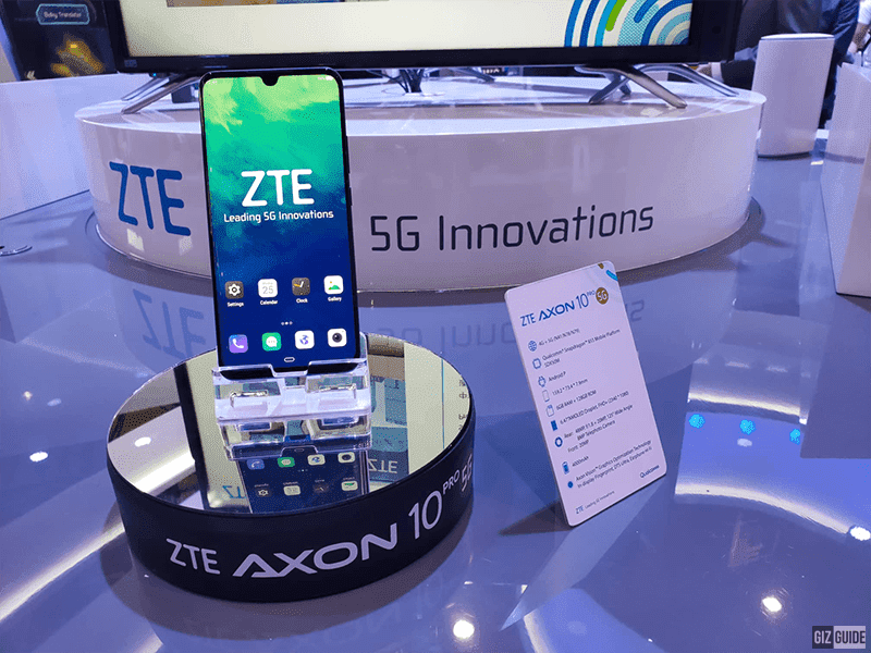 ZTE Unveils its First 5G Phone, Axon 10 Pro 5G - Brand Icon Image ...