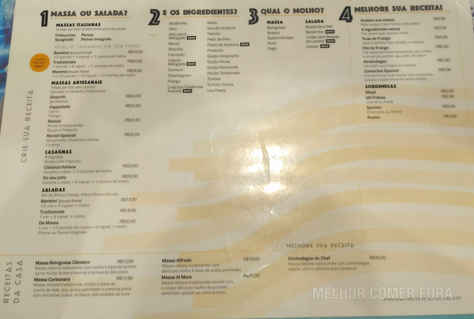 Spoleto - Shopping Cidade São Paulo | Melhor Comer Fora