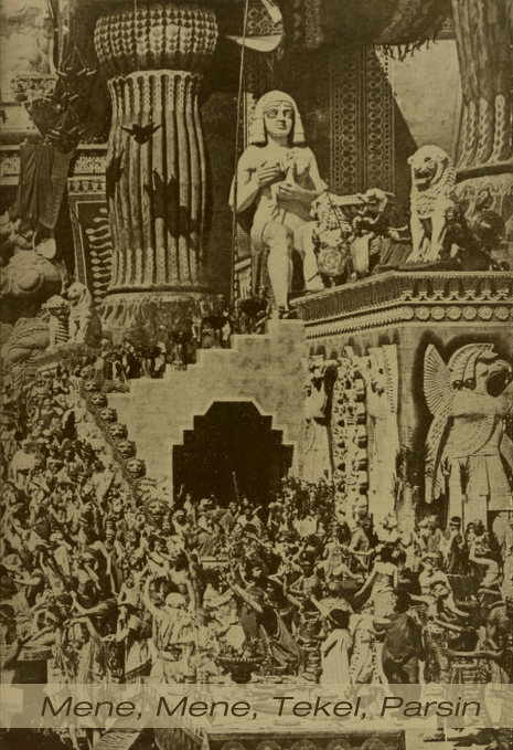 Mene, Mene, Tekel, Parsin! | Christian Clip Art Review