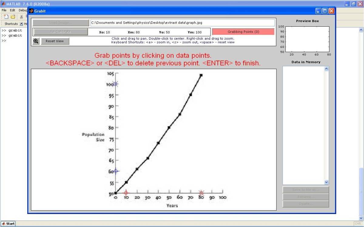 Extract Data : How To Extract Data From a Graph(.JPEG, TIF...etc ...