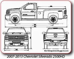 Vector Blueprints - Cars, Trucks, Busses and others: Chevrolet - Vector ...