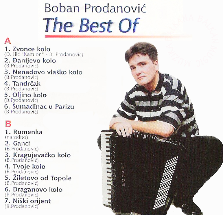 MUZIKA BALKANA - BALKAN MUSIC: BOBAN PRODANOVIĆ - The best of