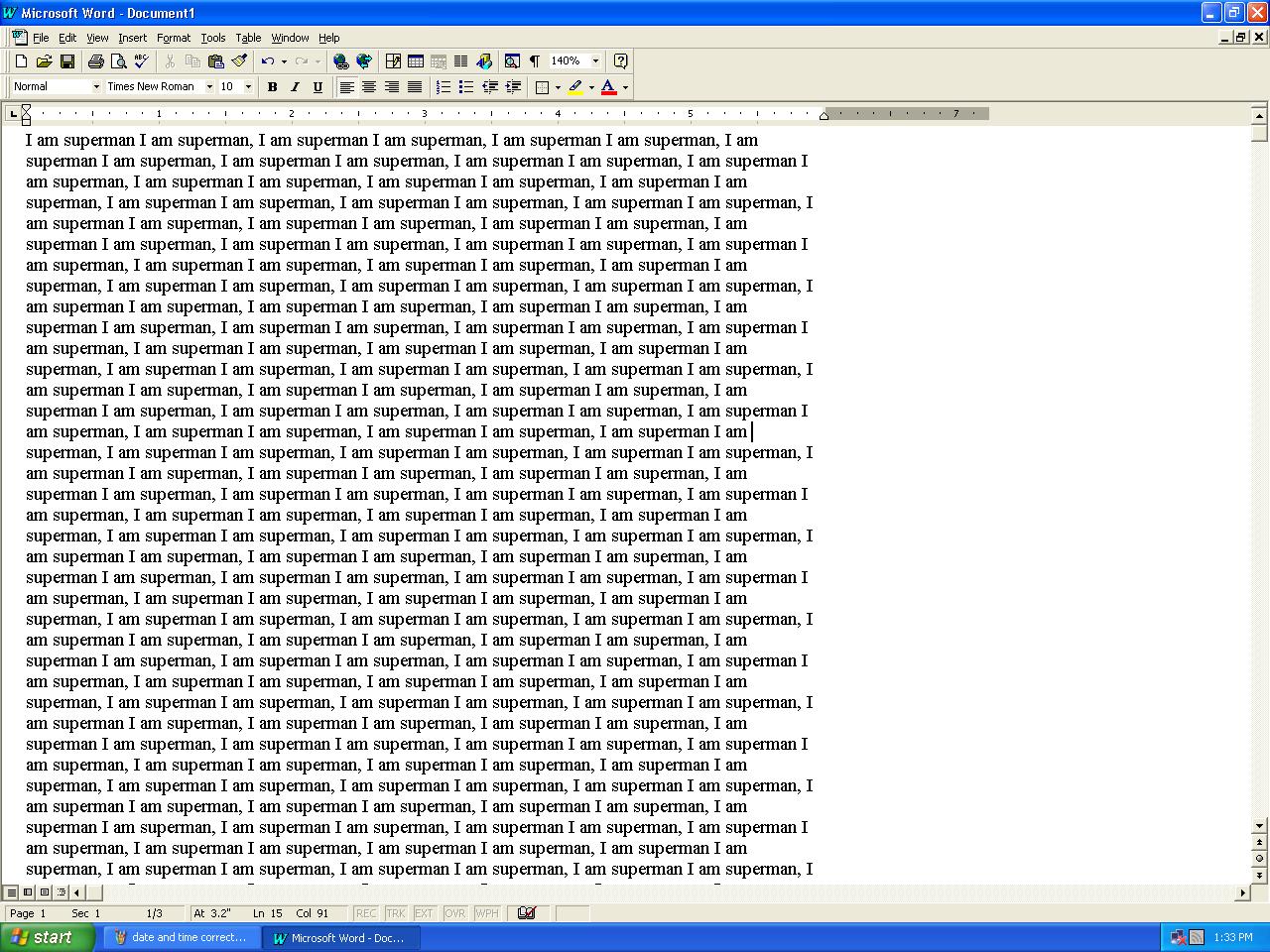 Setting Up The System: May 2011