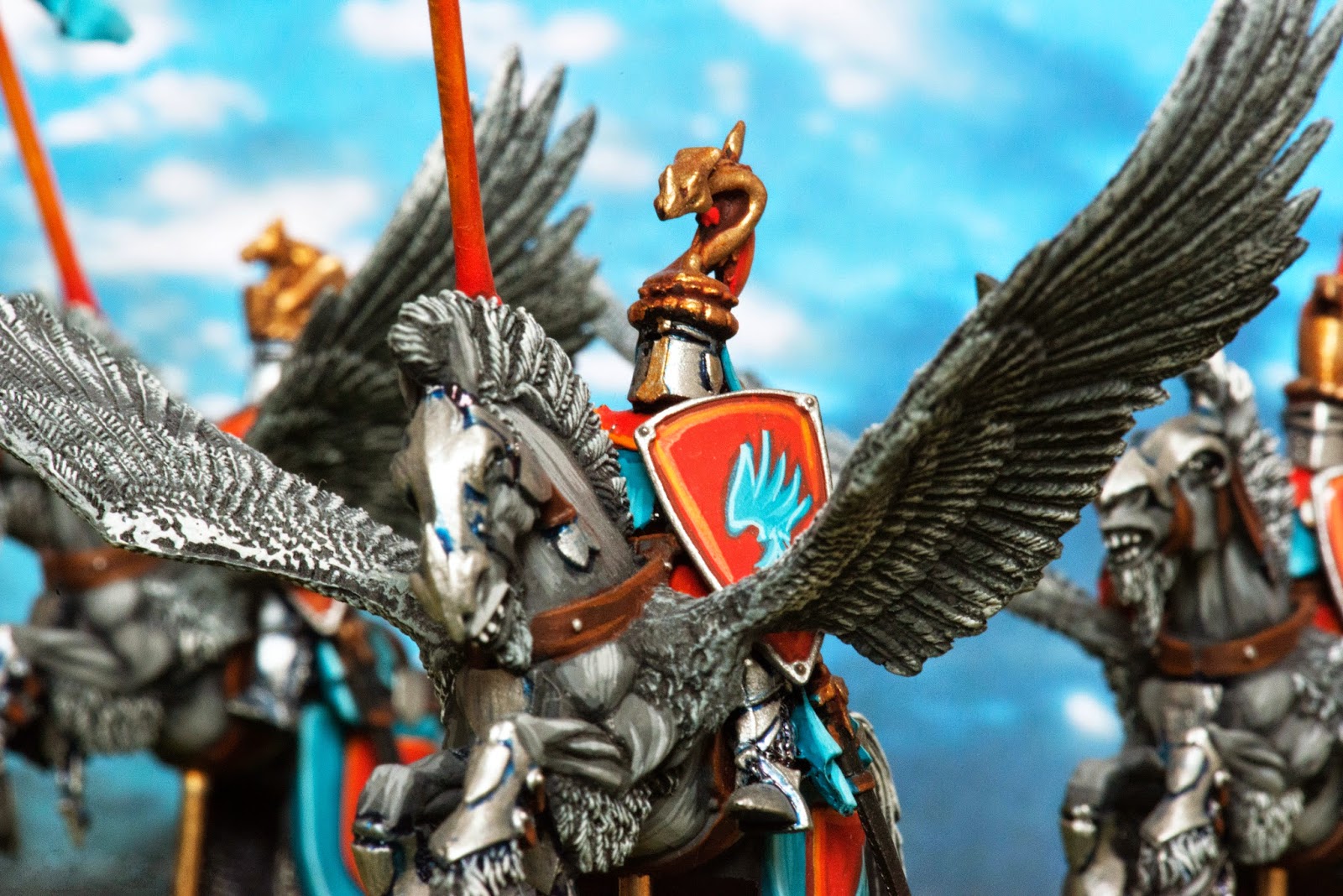 Toy Construct: Bretonnian Pegasus Knights