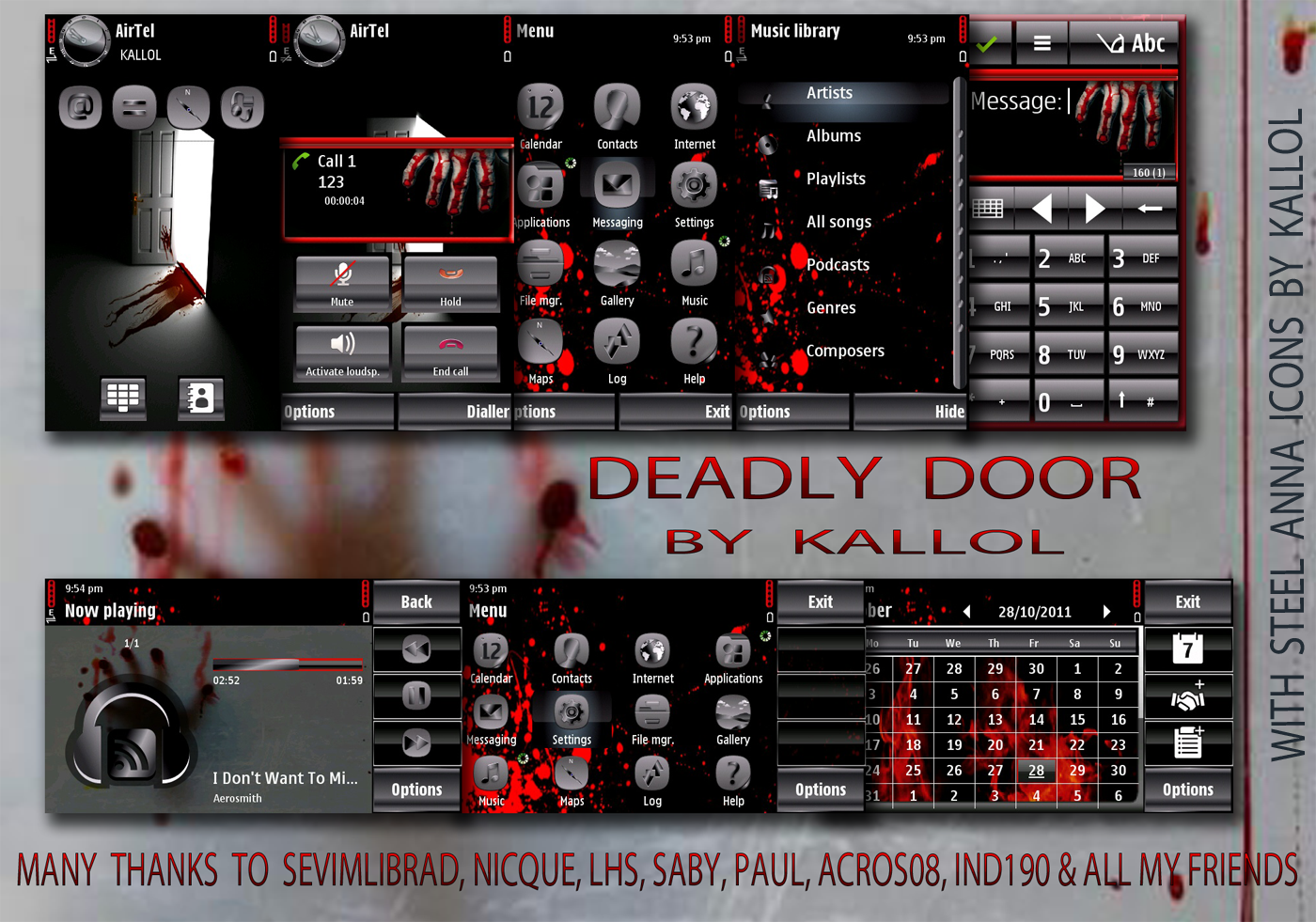 S60 Themes by Kallol: Deadly doors by Kallol