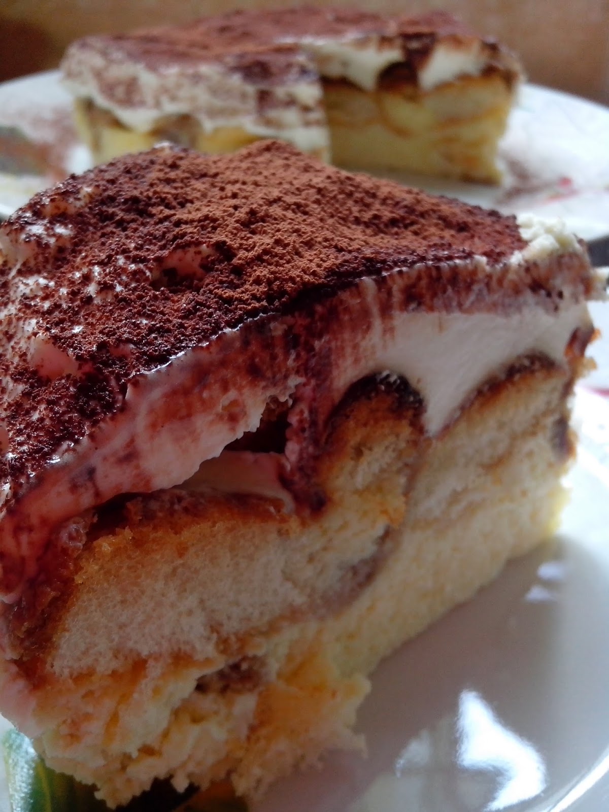 BAKED TIRAMISU CHEESE CAKE