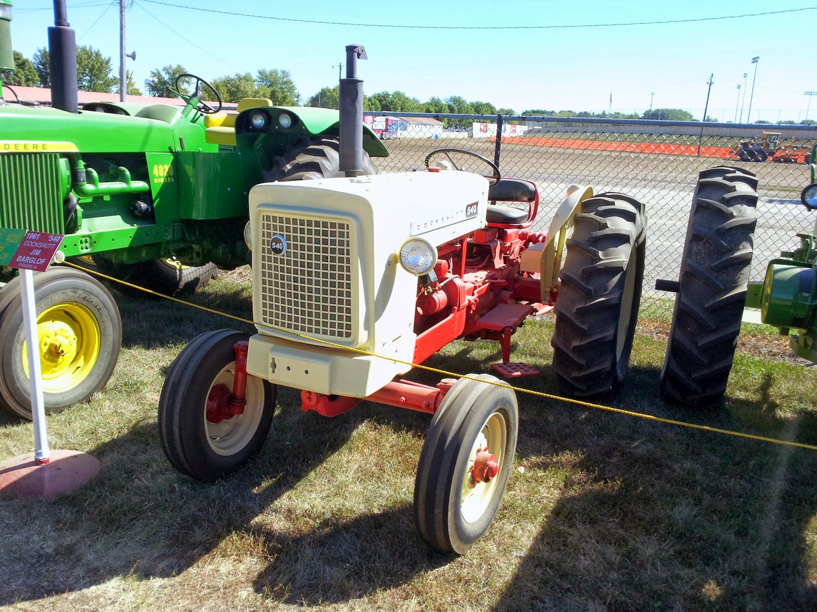 History and Culture by Bicycle: Clay County Fair: Vintage Tractors ...