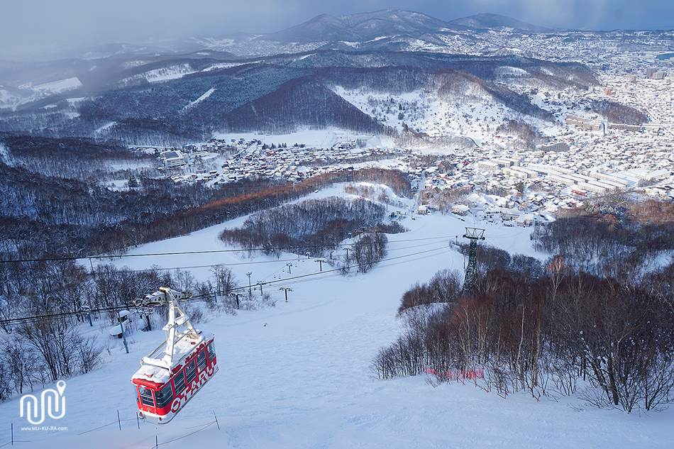 เที่ยวญี่ปุ่นหน้าหนาว #11 เดินทางไป Sapporo เที่ยว Tenguyama Ropeway ชม ...