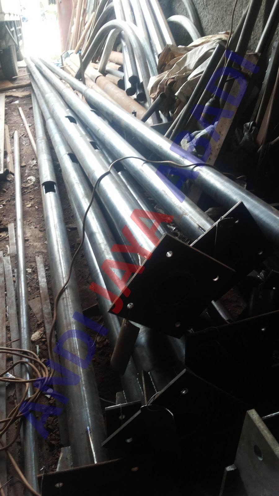 AJA: Proses Produksi Tiang PLN / Listrik & Tiang PJU Bulat