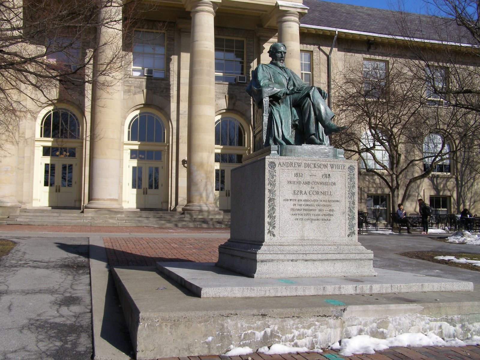 Public Art and Memory: Public Sculpture: Andrew Dickson White at Home ...