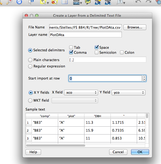 a spatial researcher's open sauce: Plotting Individual Tree Data in QGIS