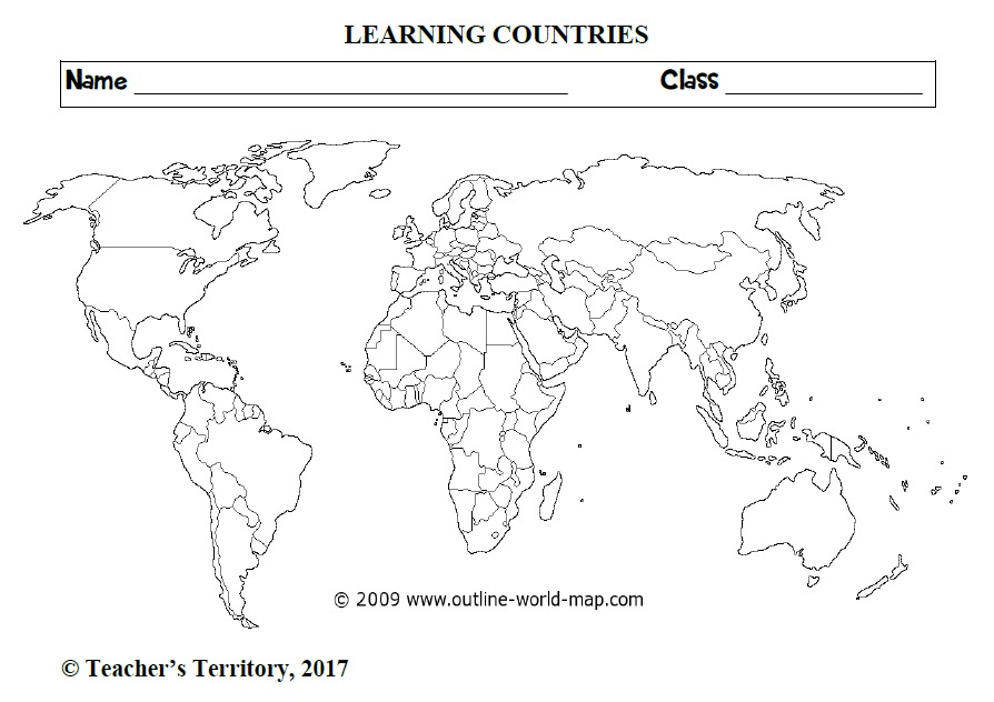 Teacher's Territory: Learning COUNTRIES can be fun!