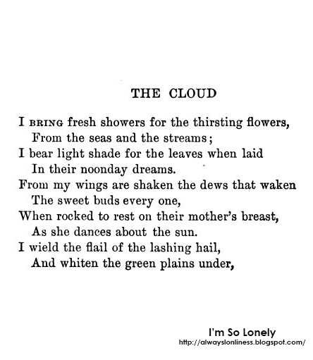14 All Time Hit Lonely Poems about Cloud I am so Lonely I'm So Lonely...
