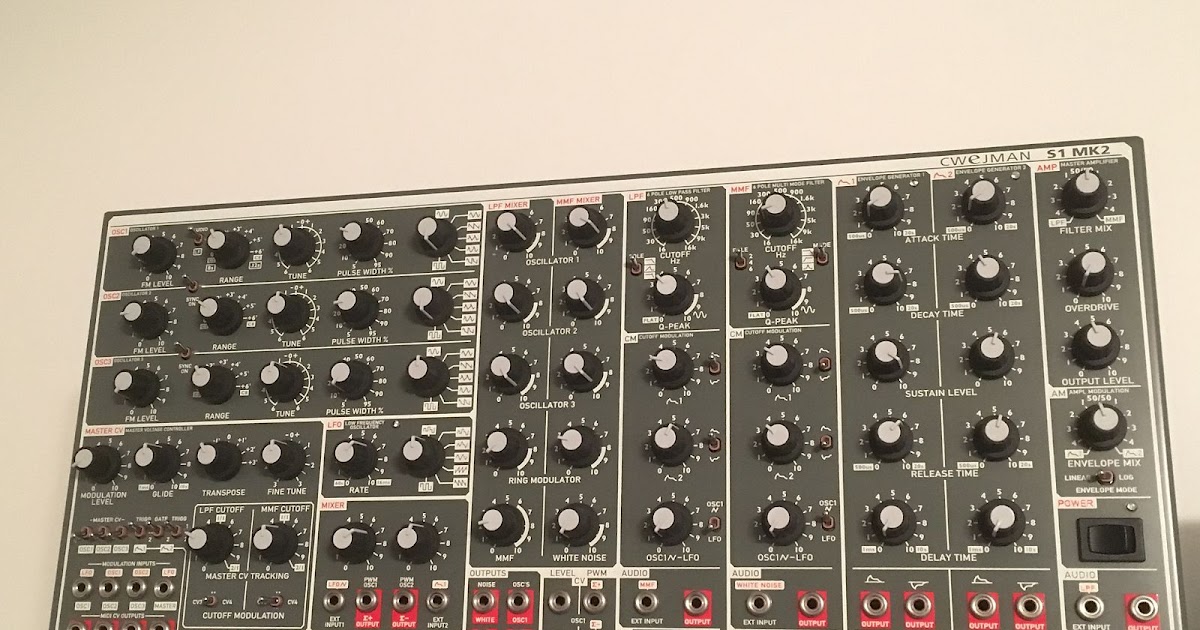 MATRIXSYNTH: Aphex Twin's Cwejman S1 MK2 for Sale?