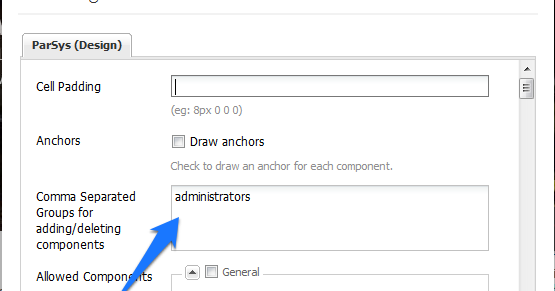 Experiencing Adobe Experience Manager Aem Cq Aem 62 Touch Ui Parsys Restrict Add Or Remove