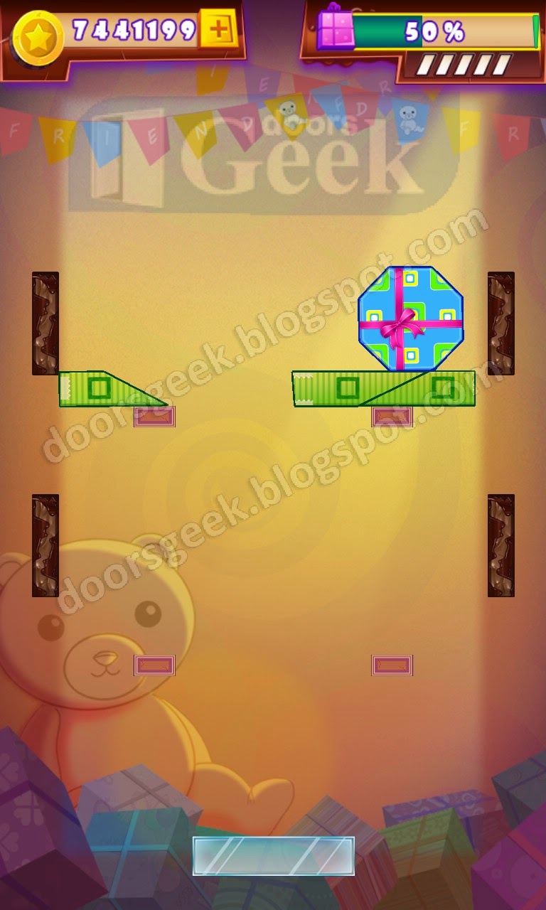 Cut the Box Level 2-28 Solution ~ Doors Geek
