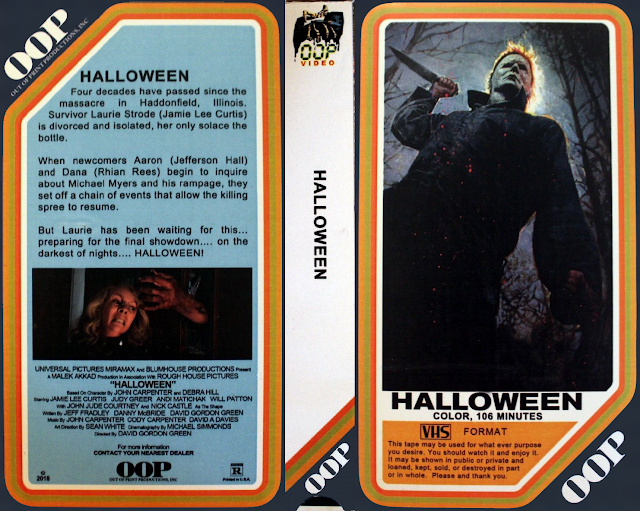 The Horrors of Halloween: Custom HALLOWEEN VHS COVERS from INSTAGRAM