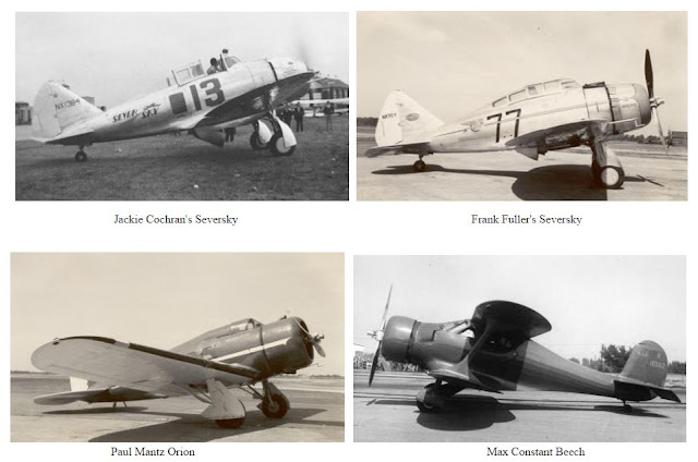 Just A Car Guy: late 1930s air race planes