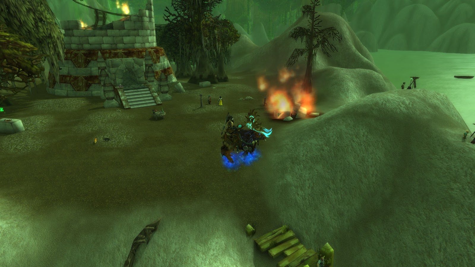 WoW Hidden Places and Secrets: The little island in Feralas